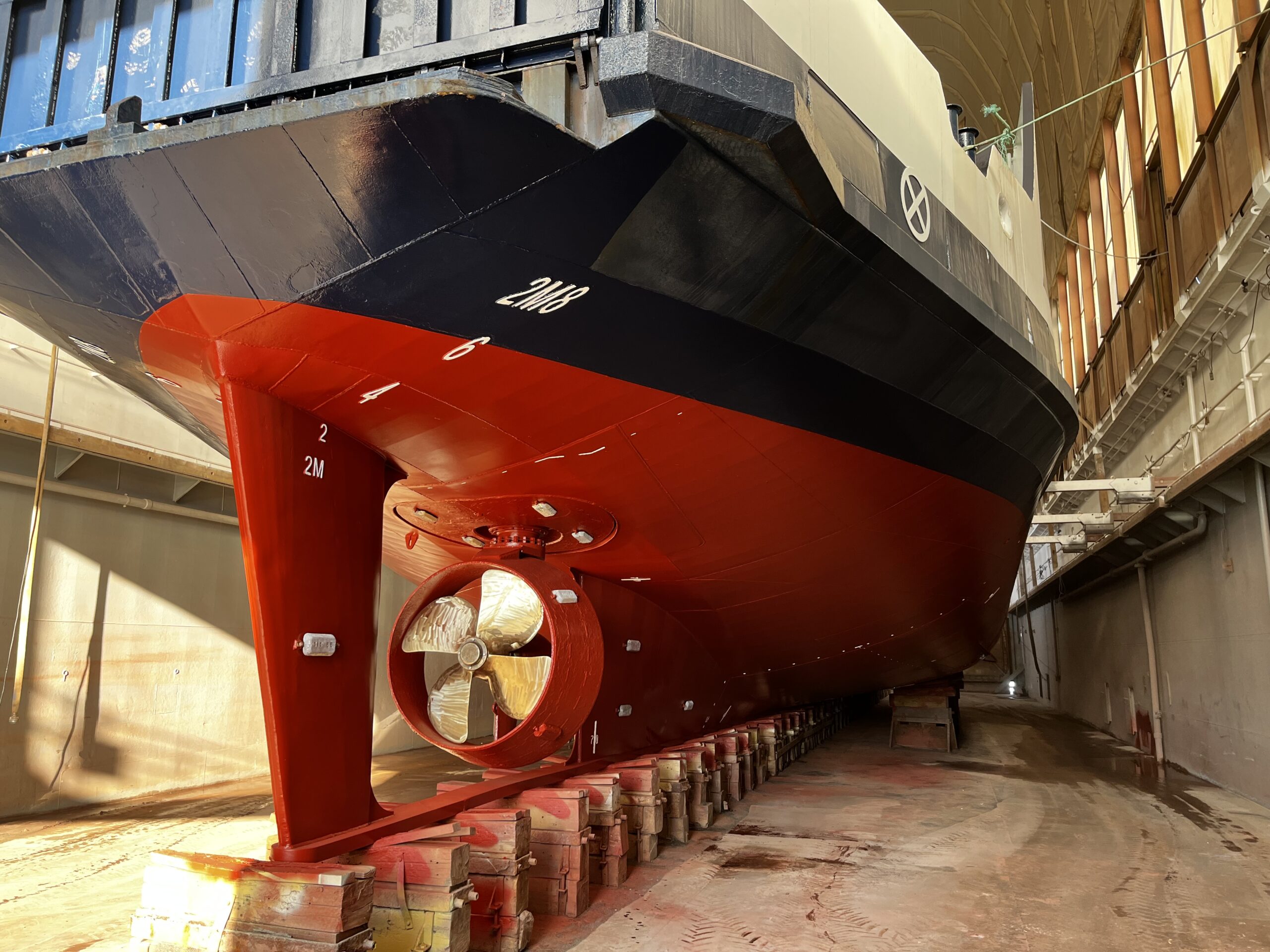 Ny overhaling af Orøfærgen - West-Marine